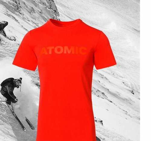 Футболка Atomic Alps T-shirt Red S