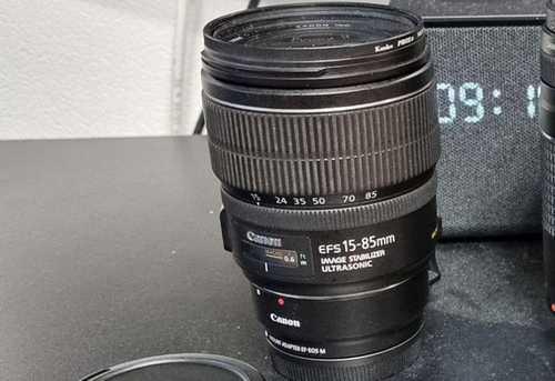 Canon EFS 15-85 объектив