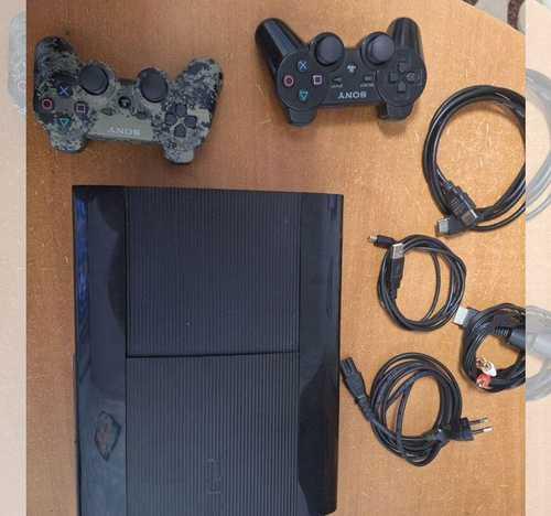 Sony playstation 3 super slim 500gb прошитая