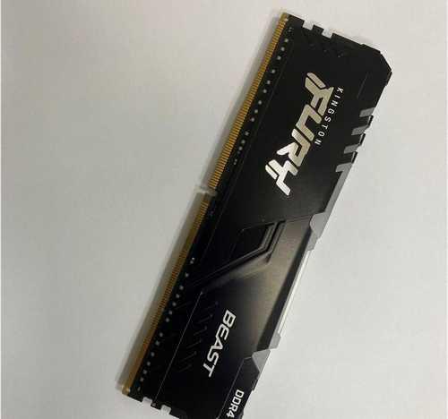 Оперативная память 16гб Kingston Fury Beast DDR4