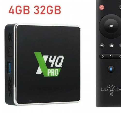 Tv приставка Ugoos X4Q Pro 4/32