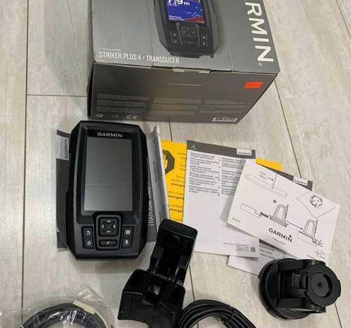 Эхолот Garmin striker plus 4+ transducer