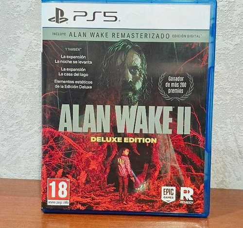 Игра диск для ps5 Alan wake 2