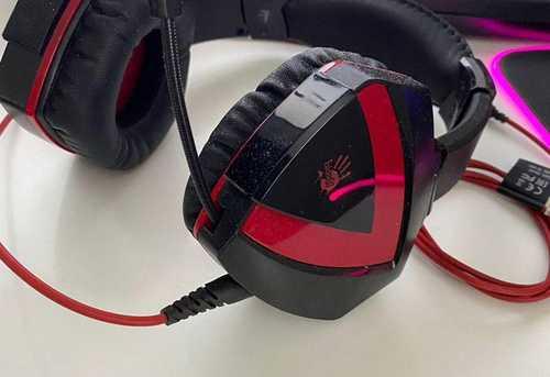 Игровые наушники проводные A4Tech Bloody G500