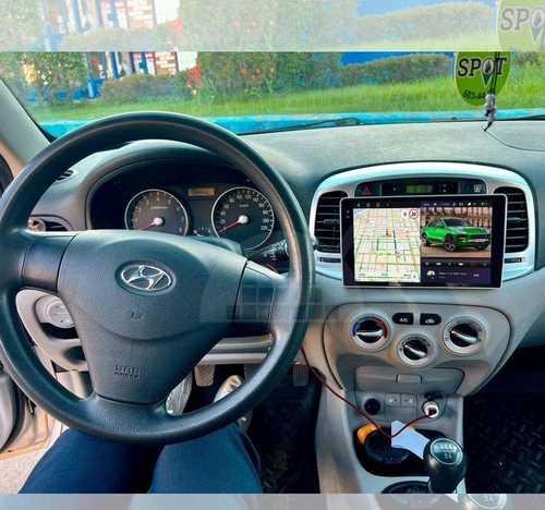 Магнитола android 3.32 Hyundai Verna 2005-2010