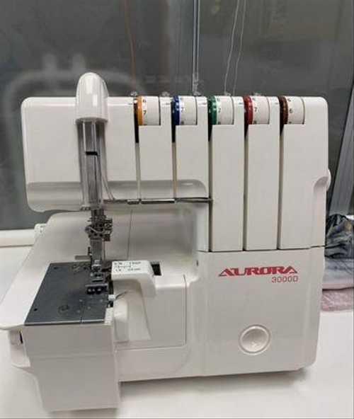 Оверлок для швейной машины Aurora 3000D пятинитка