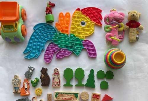 Набор игрушек пакетом для возраста 1-3 года