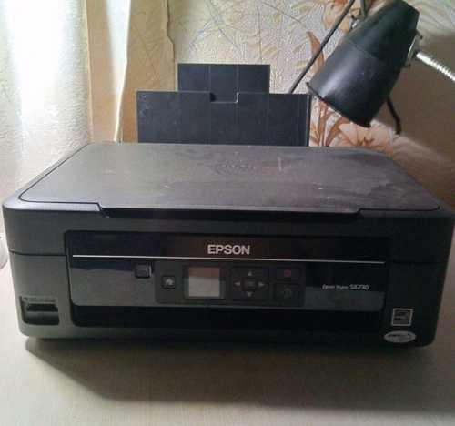 Цветной принтер epson бу