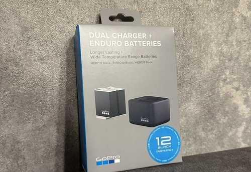 GoPro Dual Charger + 2 Enduro Batteries