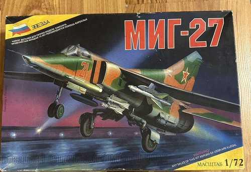 Сборная модель миг-27 (7228) 1:72
