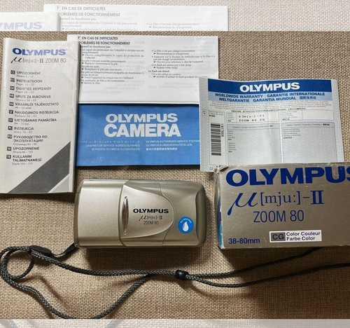 Olympus mju ii zoom 80