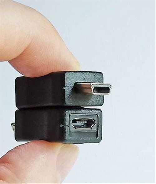 Переходник микро на мини USB