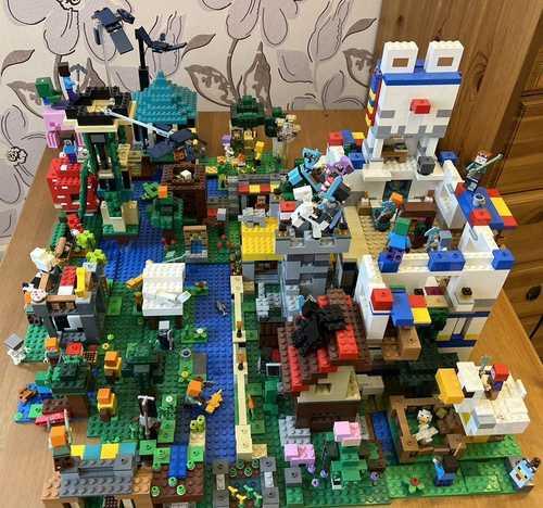 Lego minecraft / lego world / лего мир
