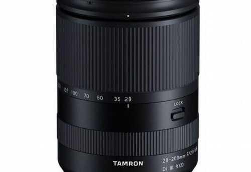Tamron 28-200mm f/2.8-5.6 Di III RXD Sony E