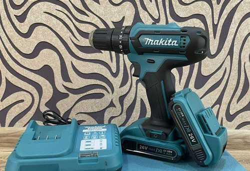 Шуруповерт makita 26v Ударный