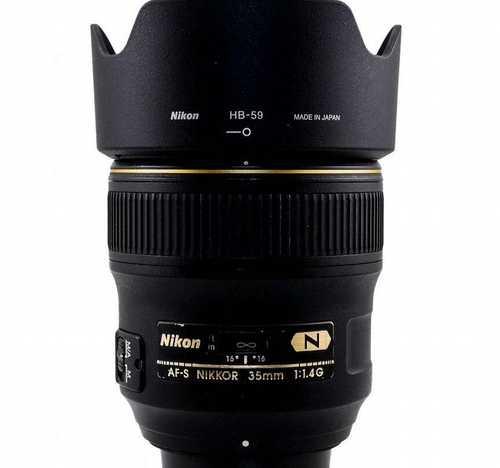 Nikon 35mm f/1.4G AF-S Nikkor, новый