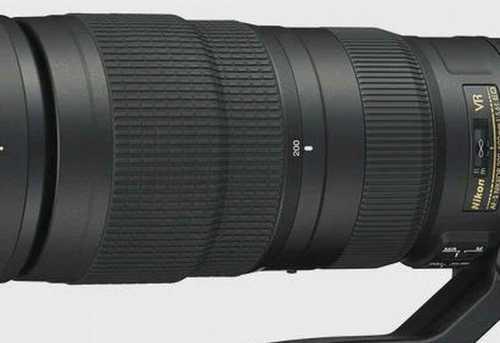 Объектив Nikon AF-S Nikkor 200-500mm f5.6 E ED VR