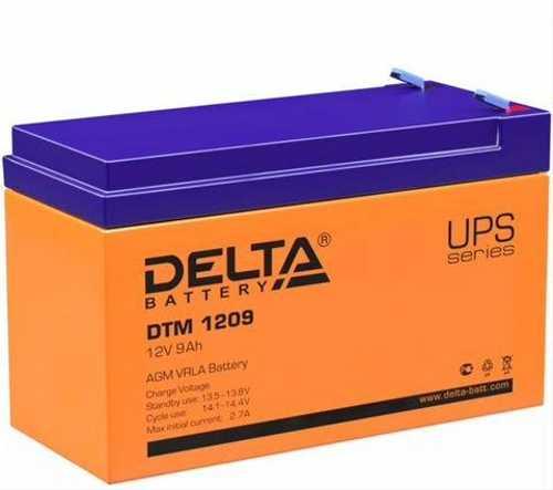 Аккумулятор для ибп Delta DTM 1209 (12V 9Ач)