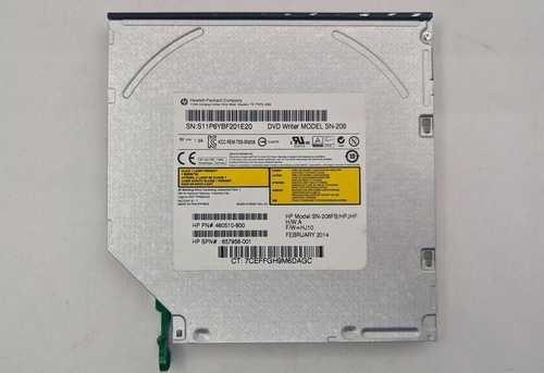 Привод DVD-RW 460510-800, 657958-001, sn-208fb, HP