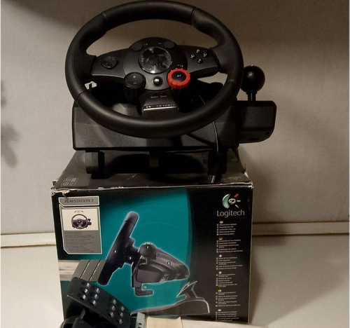 Игровой руль logitech driving force gt 900