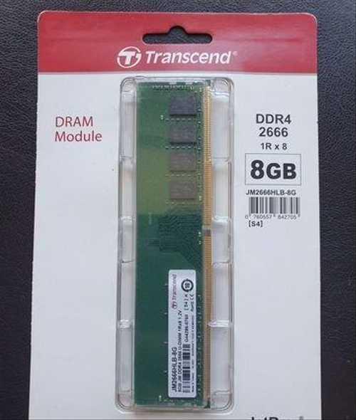 Оперативная память Transcend 8 гб DDR4