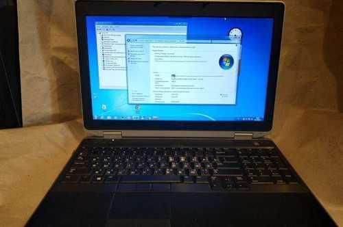 Ноутбук dell latitude E6530