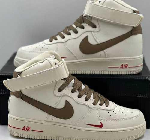 Кроссовки Nike Air Force 1 High (с мехом) (Арт.15740)