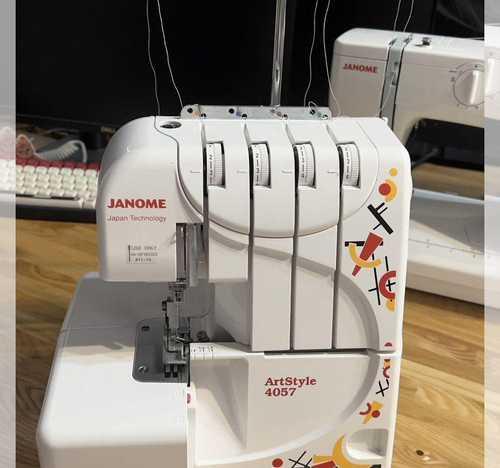 Оверлок janome artstyle 4057