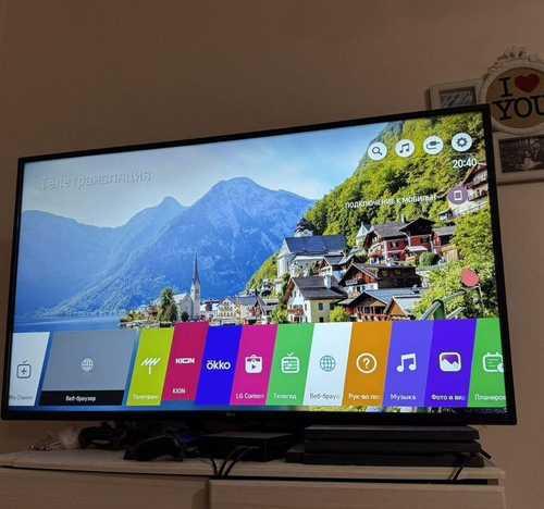 Телевизор LG SMART tv 49 дюймов