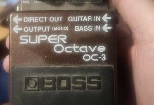 Гитарная педаль Boss Super Octave OC-3