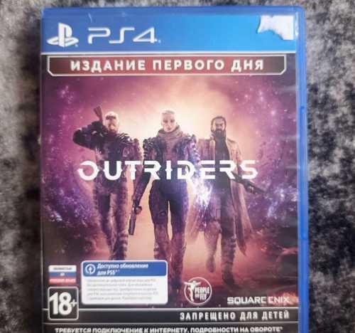 Outriders ps4 диск