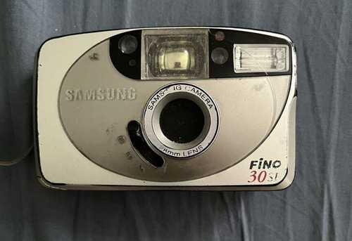 Плёночный фотоаппарат samsung fino 30s