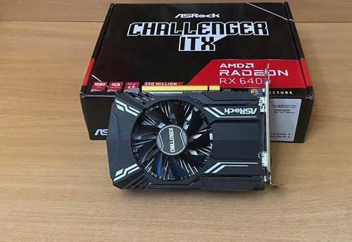 Видеокарта ASRock RX 6400 Challenger ITX