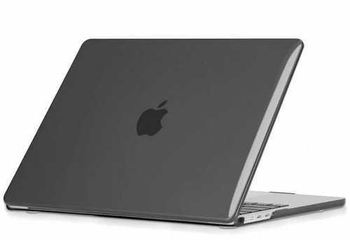 Чехол глянцевый для MacBook Air 13 (2022) серый