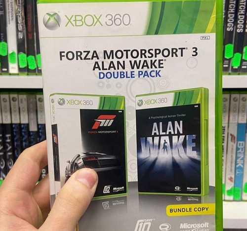 Alan Wake + Forza Motorsport 3 Xbox 360 (resale)