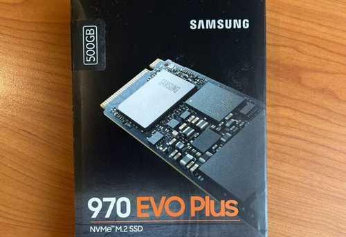 Samsung 970 EVO plus 500 NVMe M.2 SSD