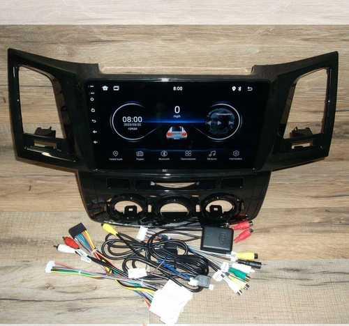 Магнитола Toyota Fortuner Android 2011-2015г