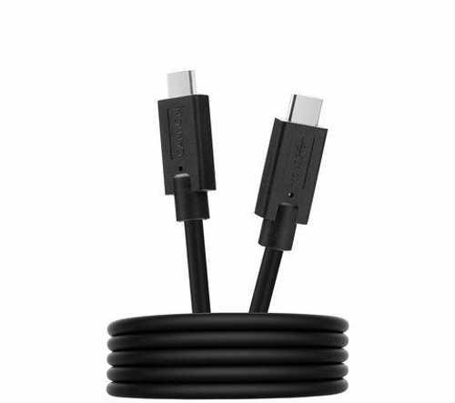 Кабель Canyon USB-C - USB-C 100W 2m Black