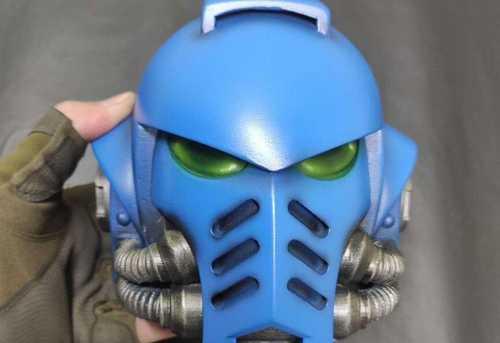 Warhammer 40000 ultramarine helmet