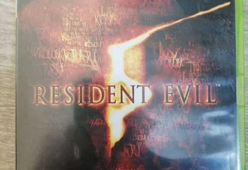 Resident evil 5 xbox 360 лицензия диск