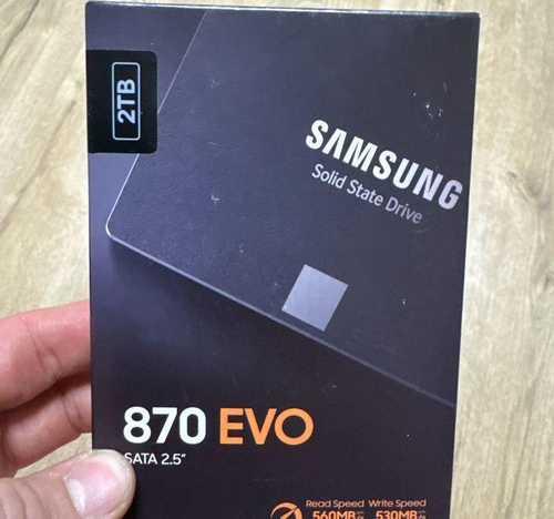 Ssd samsung 870 evo 2tb