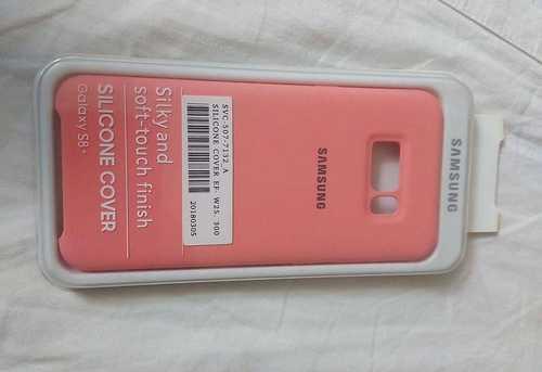 Чехол Samsung s8+ розовый