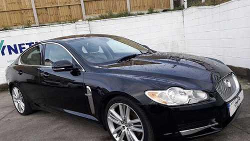 Морда наускат на Jaguar XF 2010г черный цвет