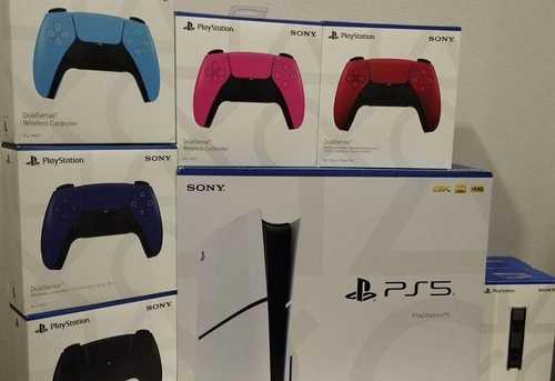 Новая Sony PlayStation 5 Slim 1tb с играми