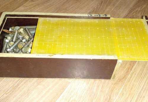 Ящик деревянный для хранения метизов
