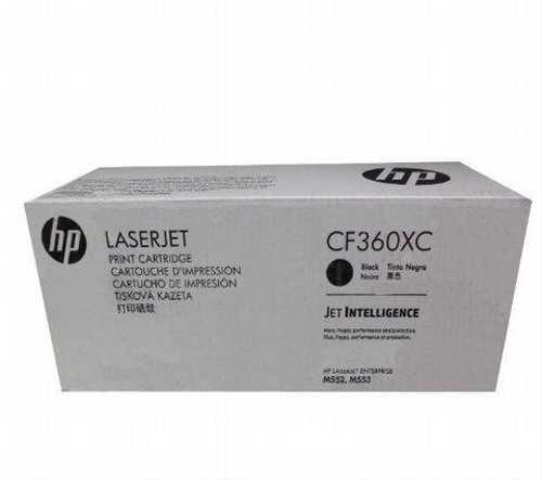 Картридж лазерный HP 508X cf360xc черный (12500стр