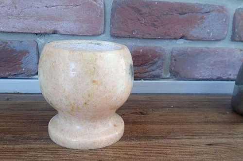 Каменная ваза, чаша. Оникс