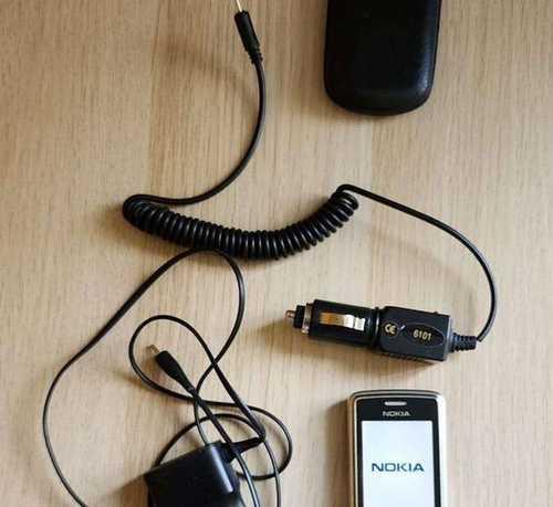 Кнопочный телефон Nokia 6300, рабочий, комплект