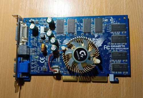 Видеокарта AGP gigabyte GeForce FX 5500 128Mb