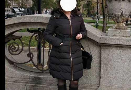 Пальто женское зимнее zara 46 м